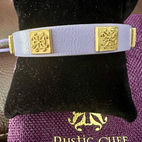 Rustic Cuff | Jewelry | Rustic Cuff Pastel Purple Gold Logo Meagen ...